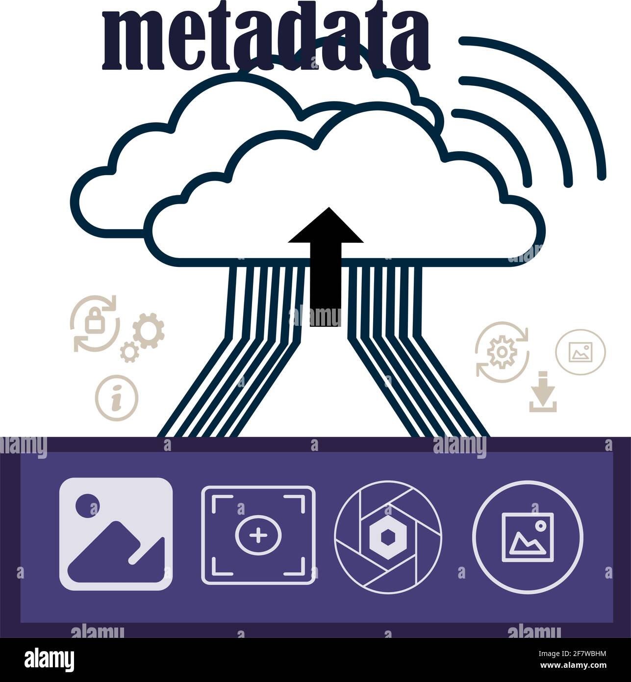 Metadata vector vectors hi-res stock photography and images - Alamy