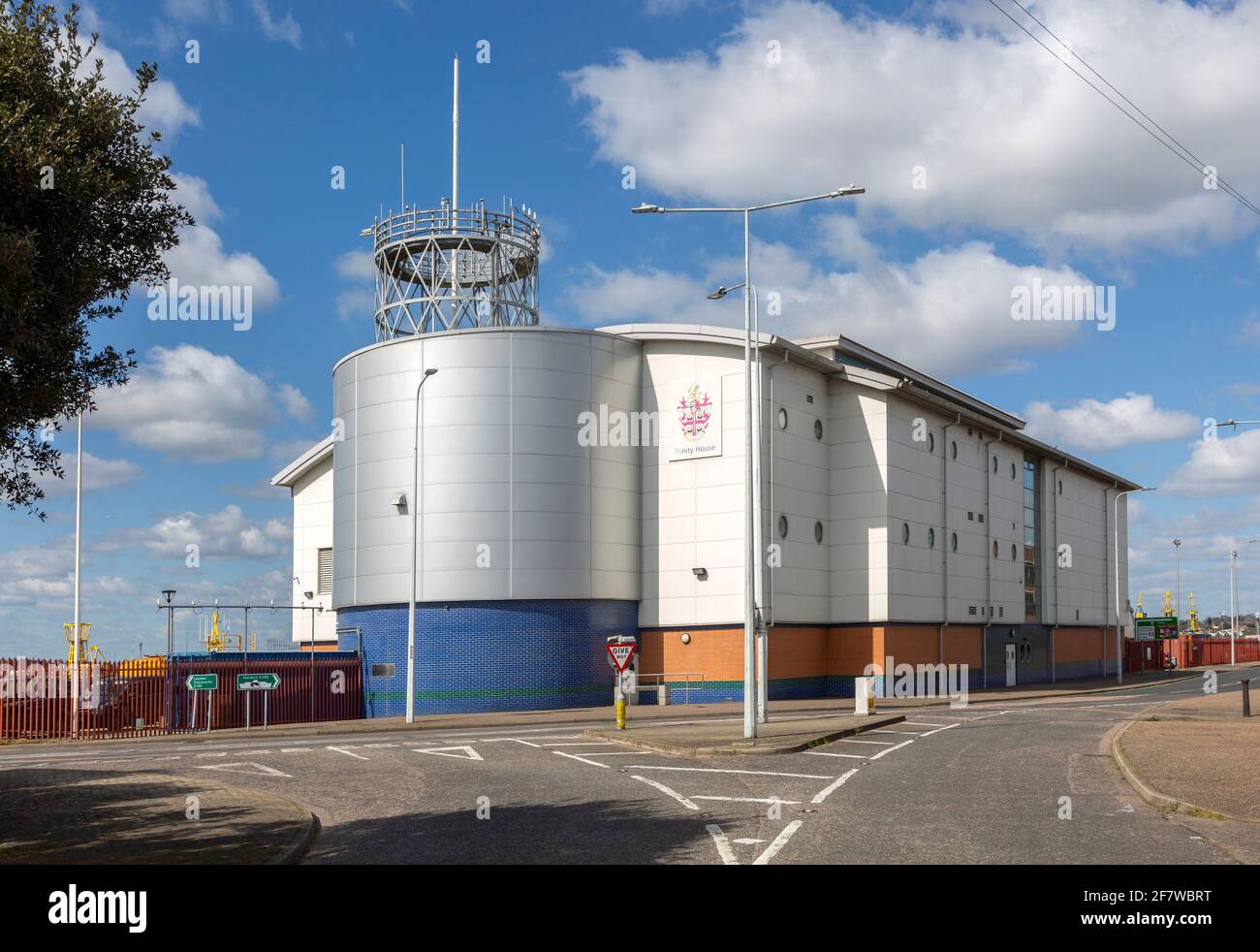 Modern architecture of Trinity House building, The Quay, harwich, Essex ...