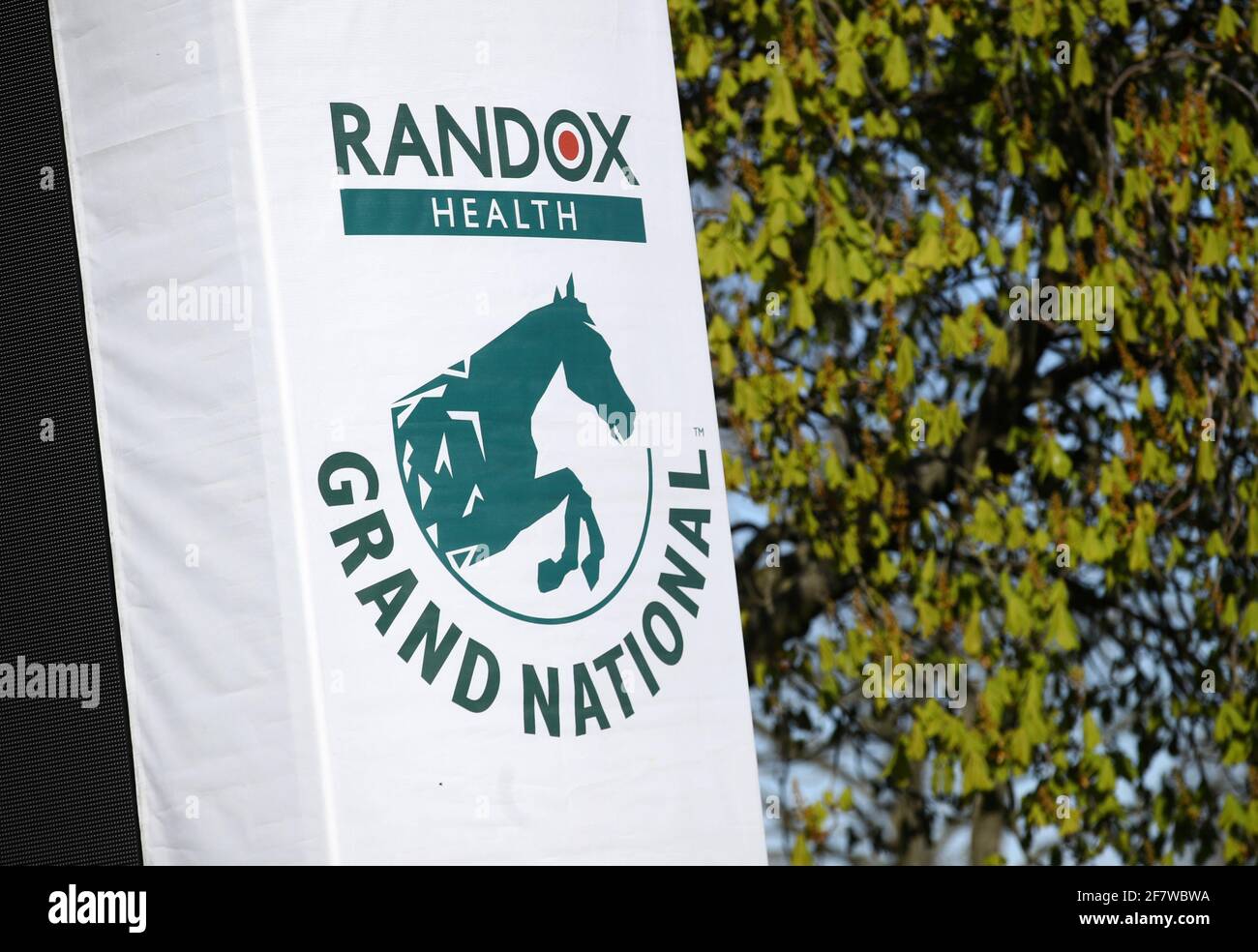 Signage at aintree racecourse hi-res stock photography and images - Alamy