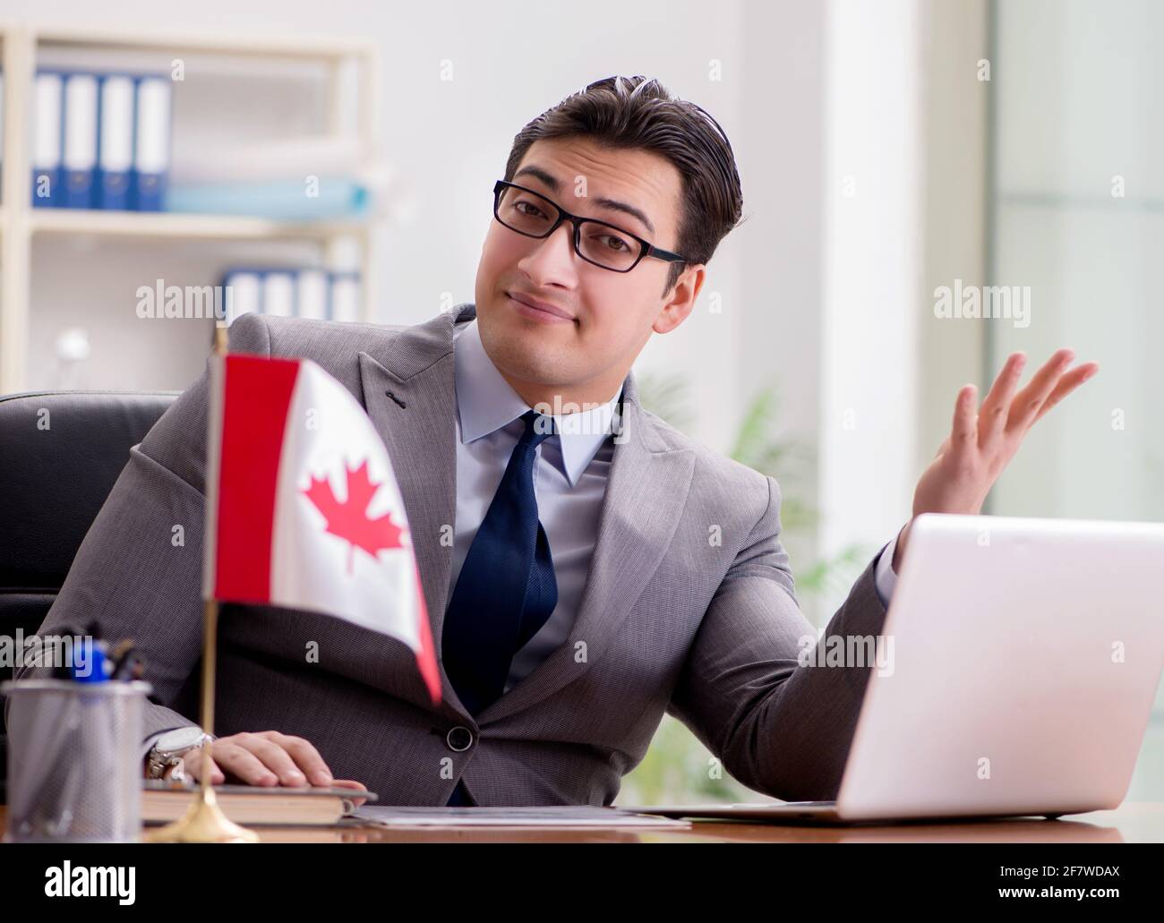 Showing canadian national flag hi-res stock photography and images - Alamy