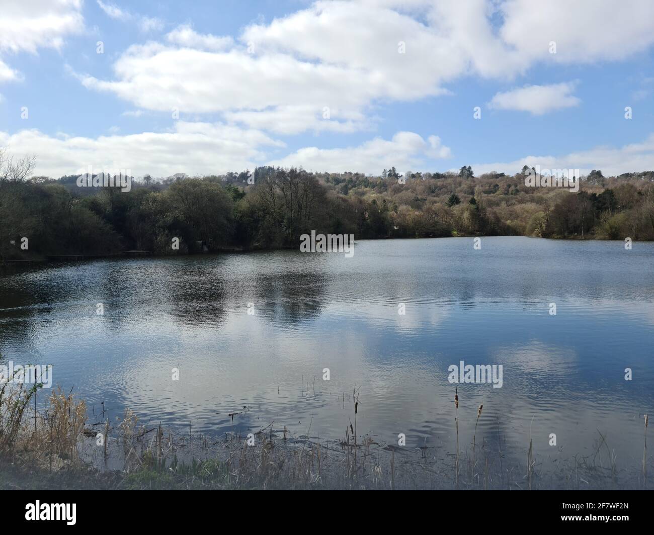Cofton Reservoir, Cofton Hackett Stock Photo - Alamy