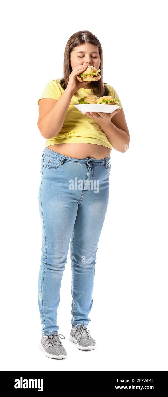 Slightly Overweight Girl