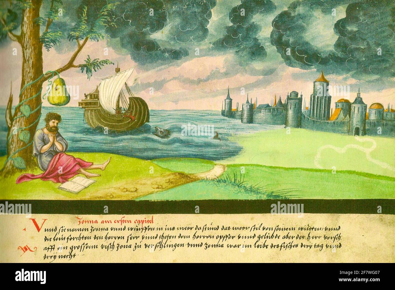 Inspired by stories from the Old Testament - The Book of Miracles Stock ...