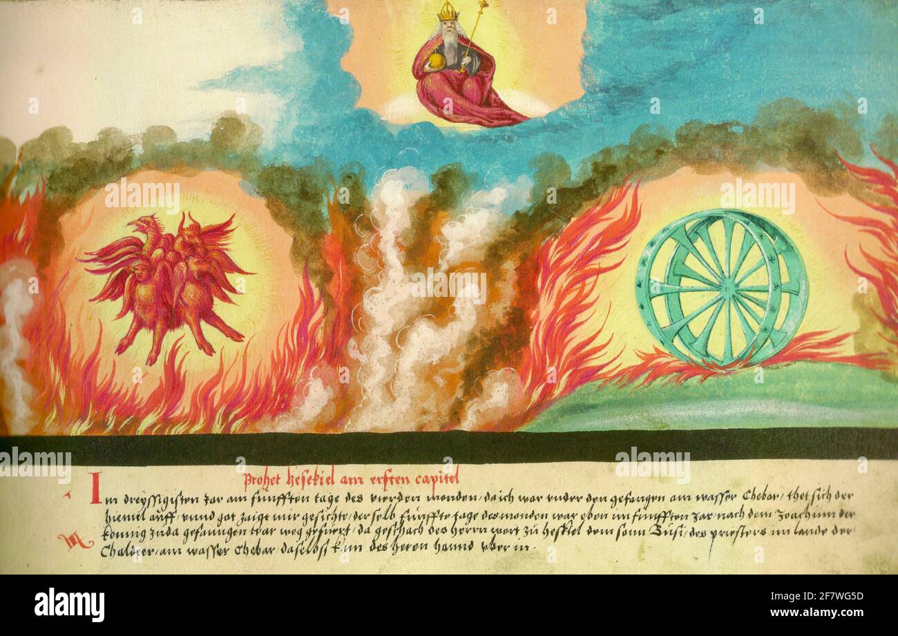 Inspired by stories from the Old Testament - The Book of Miracles Stock ...