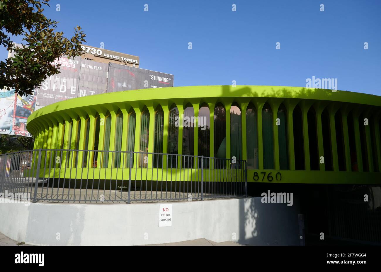 West Hollywood, California, USA 7th April 2021 A general view of ...