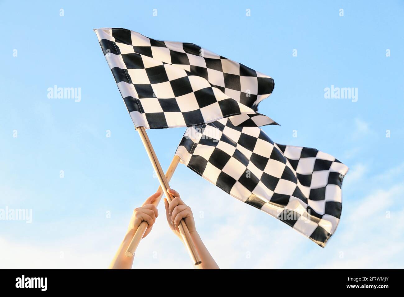Black woman waving flags hi-res stock photography and images - Alamy