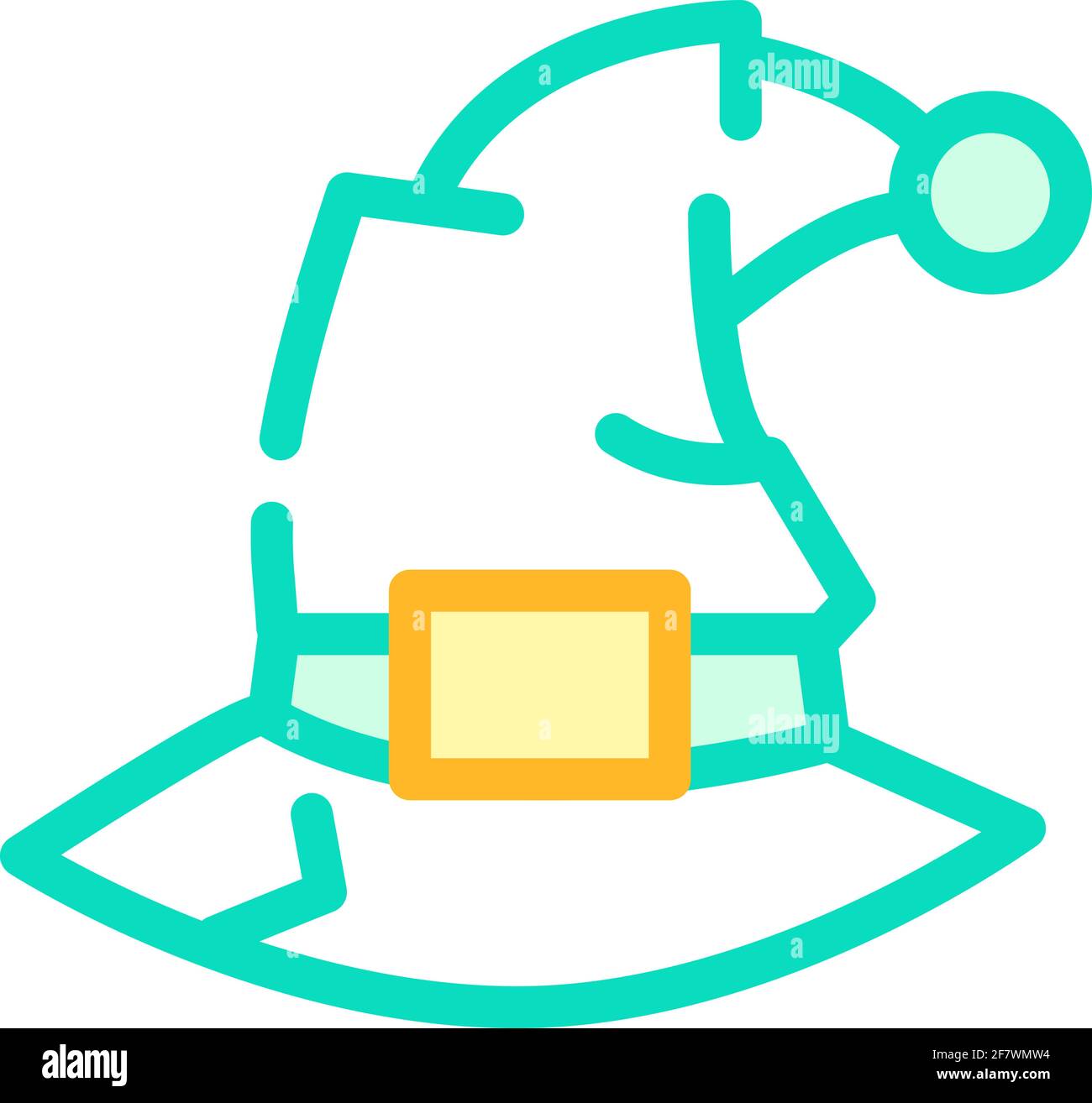 fantasy event color icon vector illustration color Stock Vector Image ...