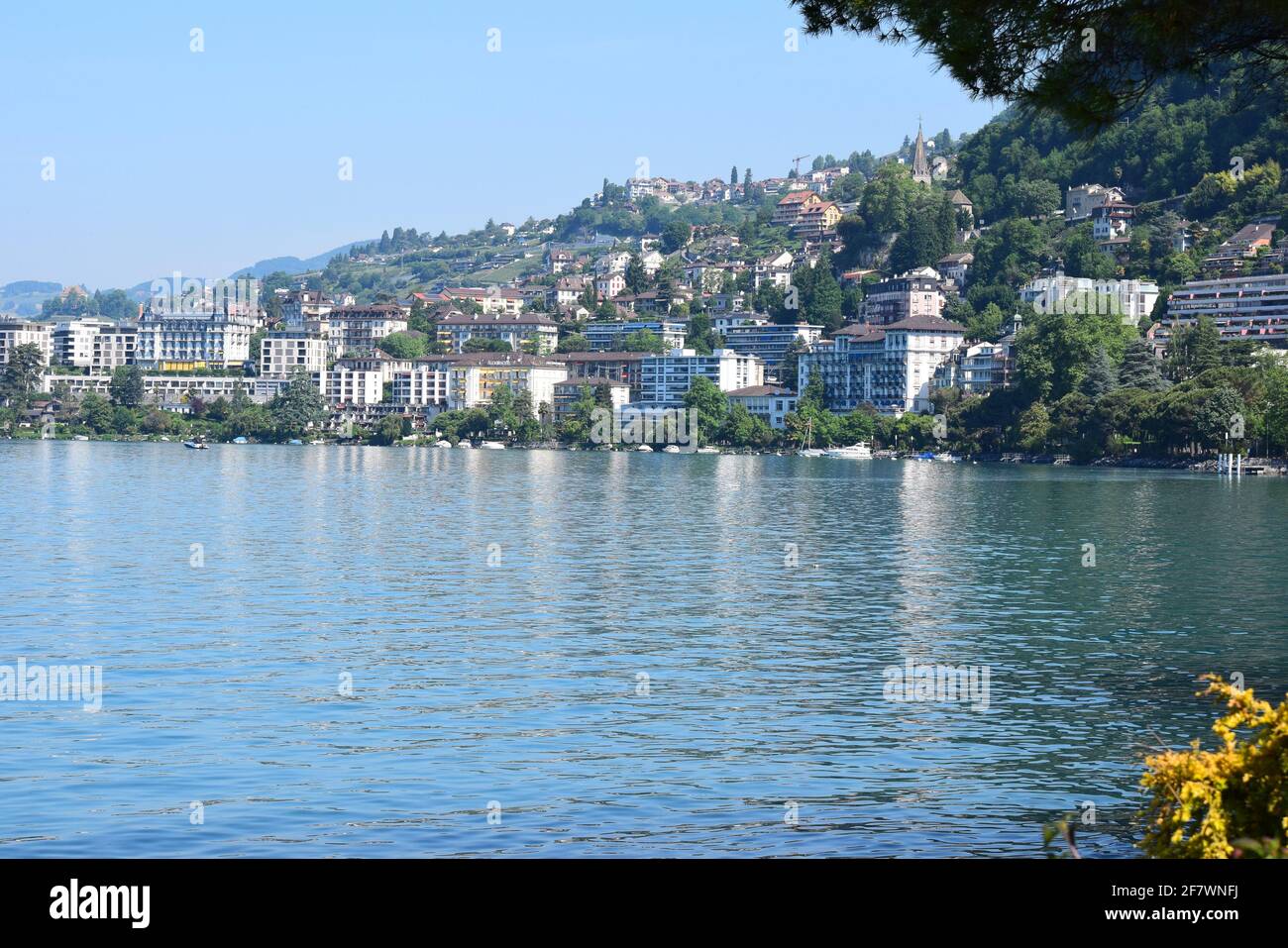 Montreux , Montreux Riviera Stock Photo - Alamy