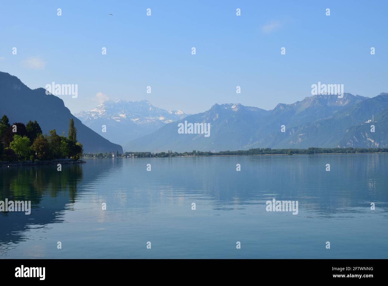 Montreux , Montreux Riviera Stock Photo - Alamy