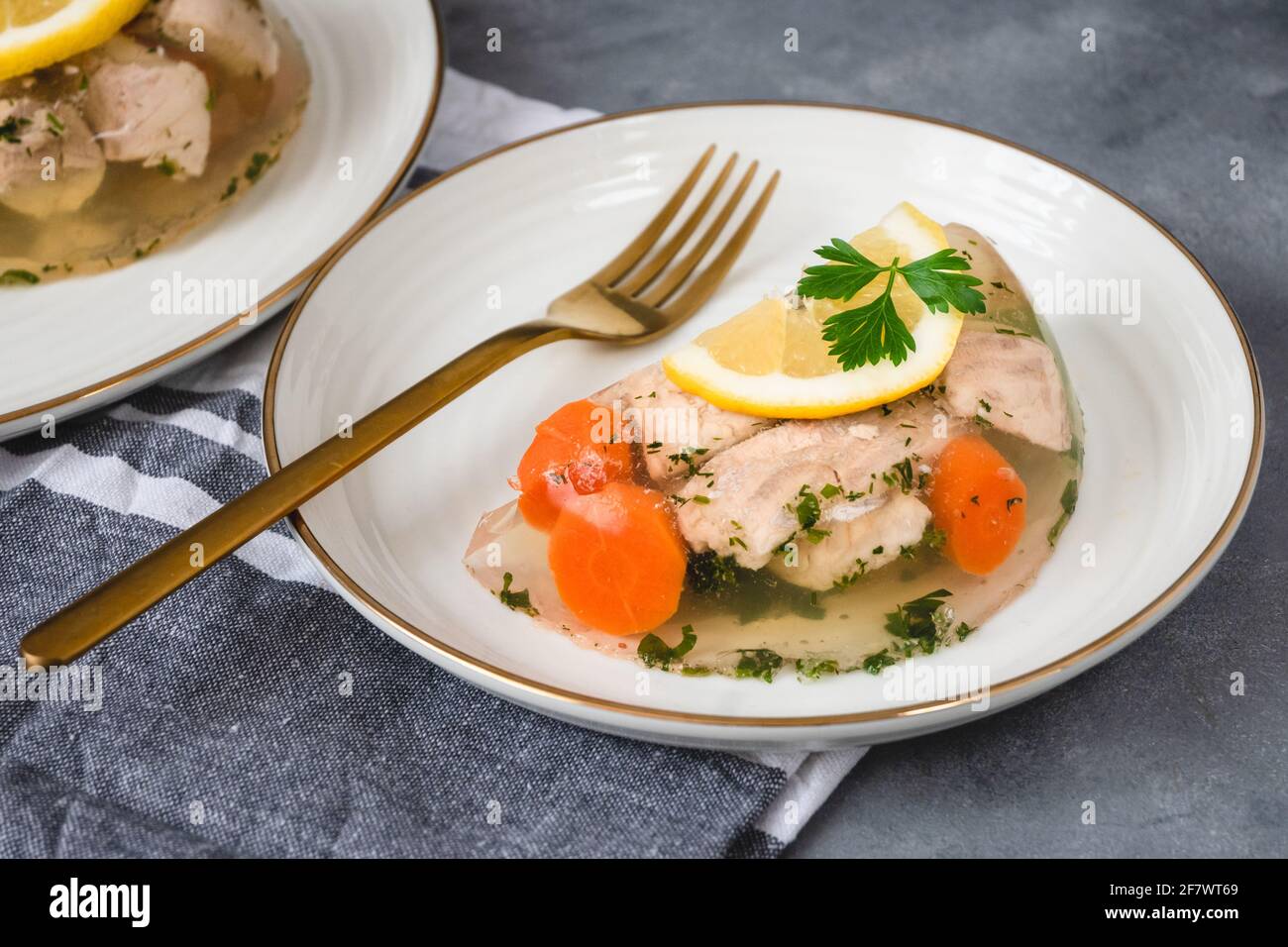 Salmon aspic hi-res stock photography and images - Alamy