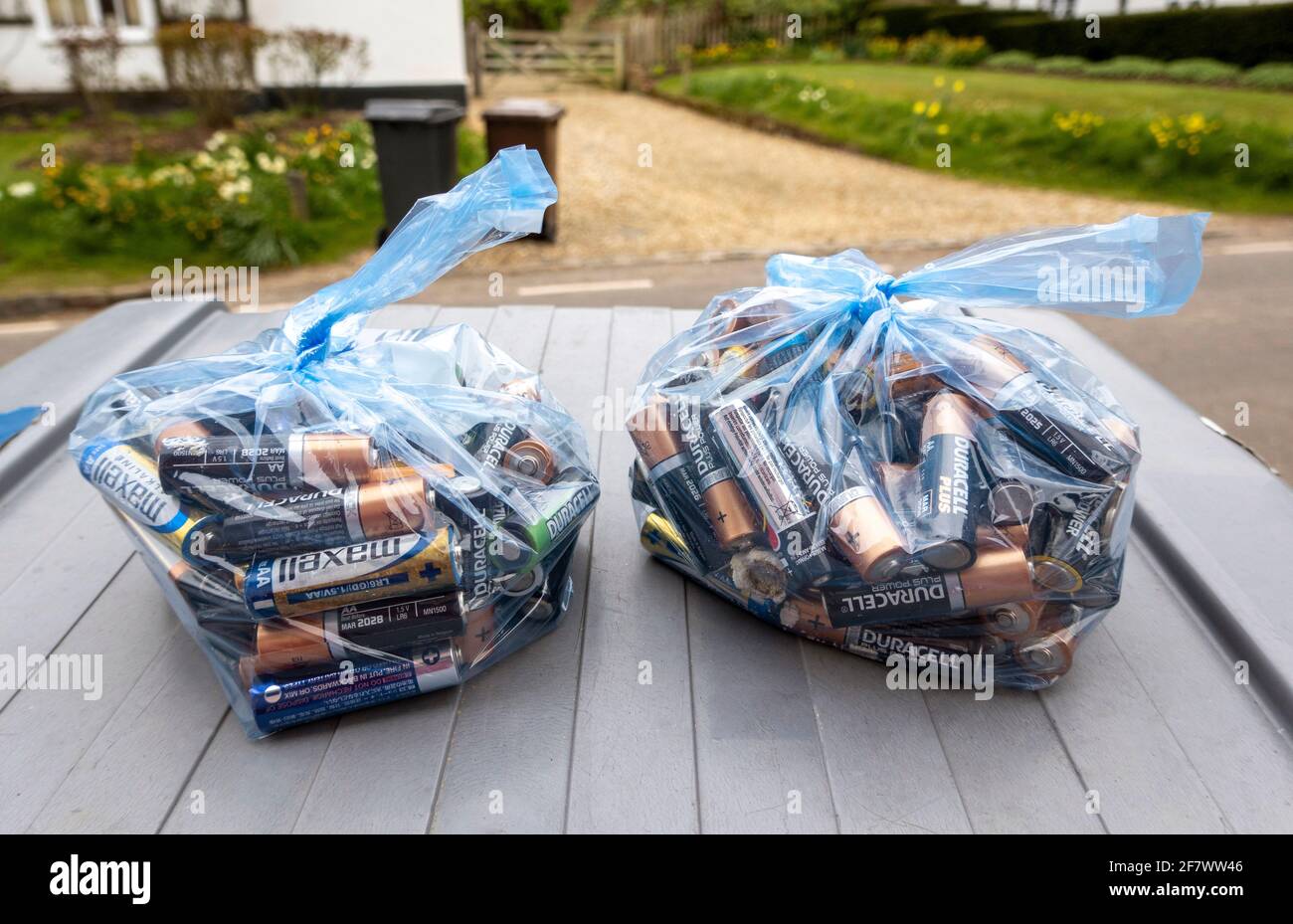 Battery recycling bin hi-res stock photography and images - Alamy