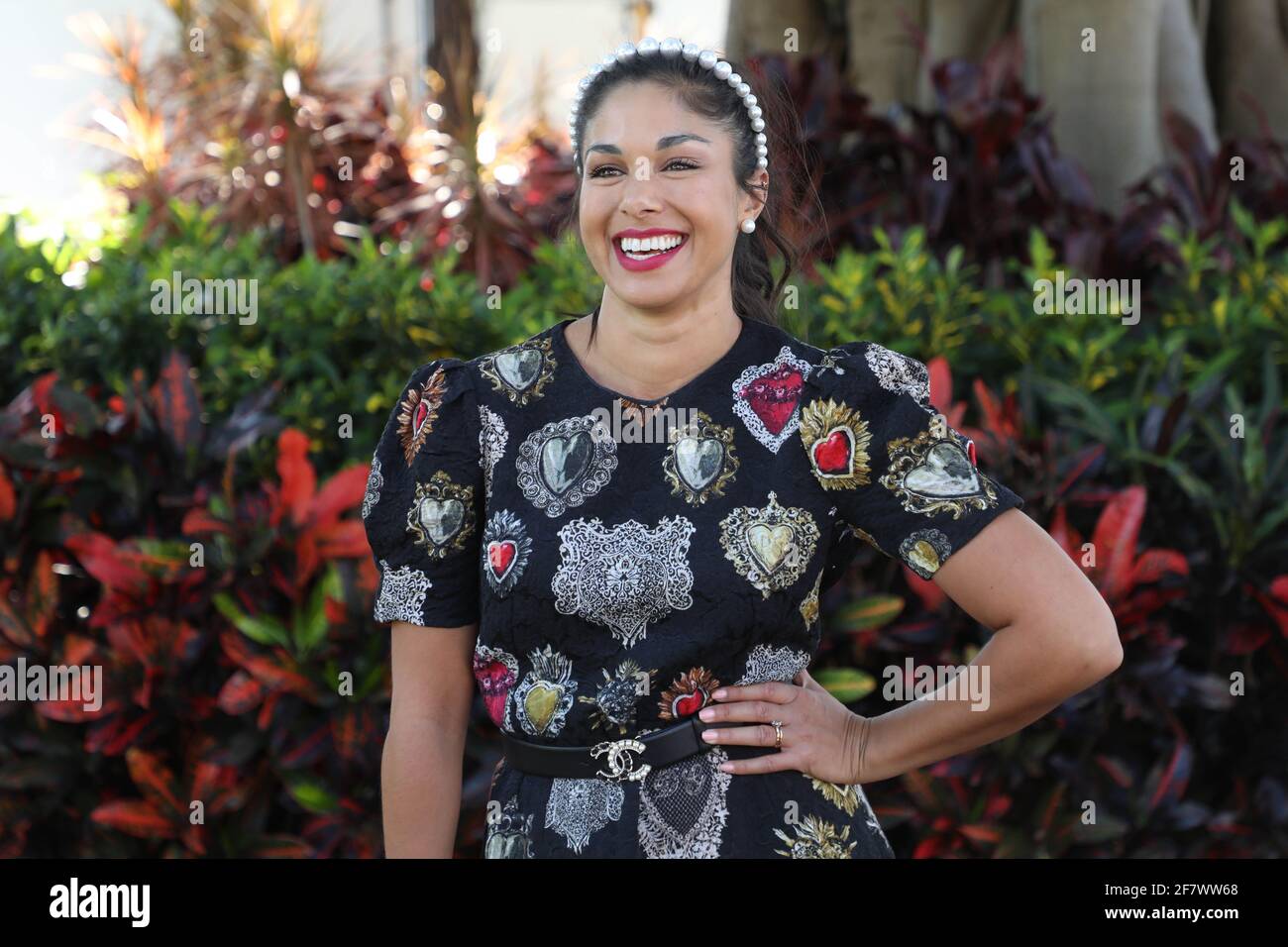 Sydney, Australia. 10th April 2021. Sarah Roberts, The Playground DJ ...