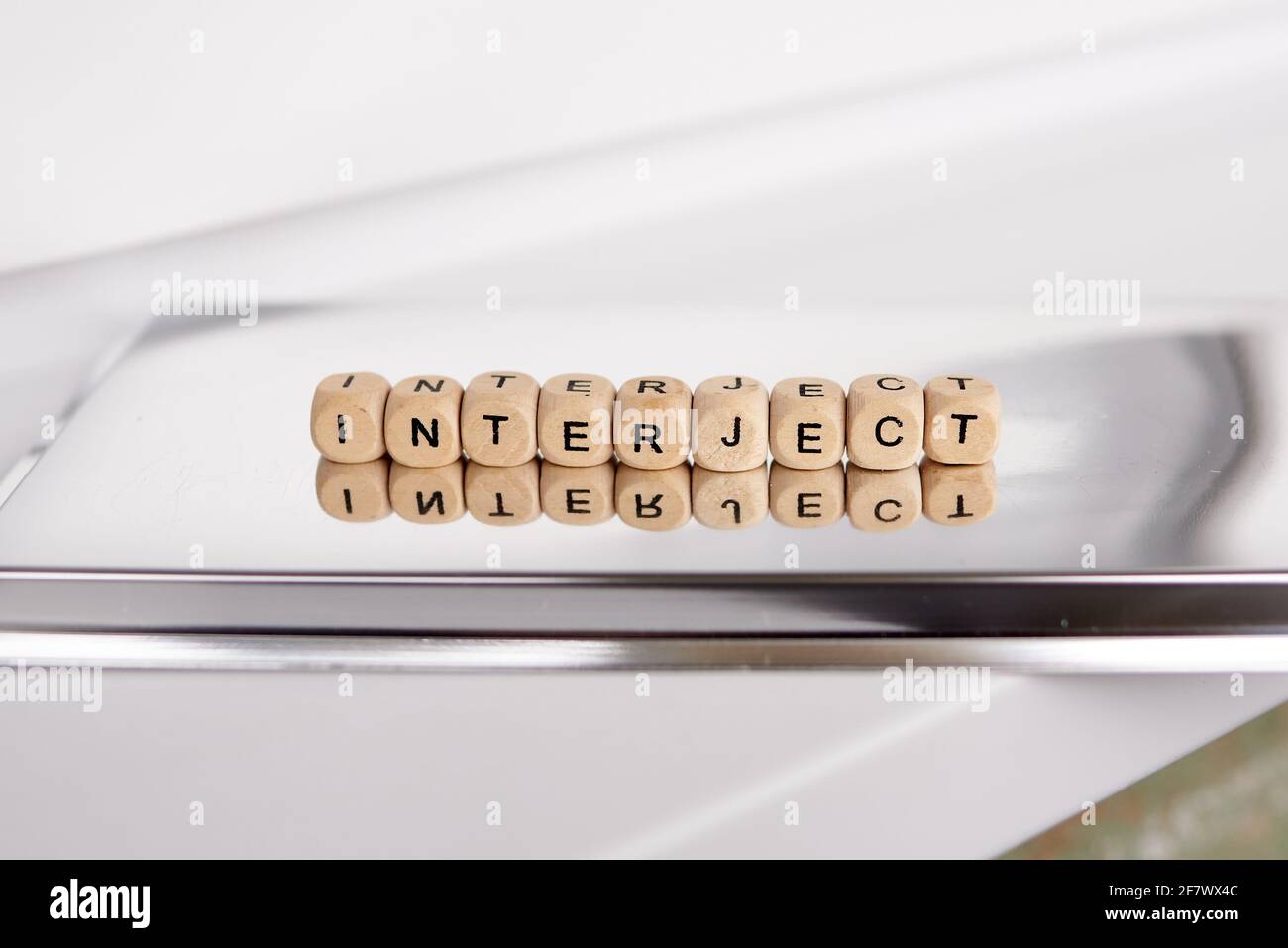 Interject hi-res stock photography and images - Alamy