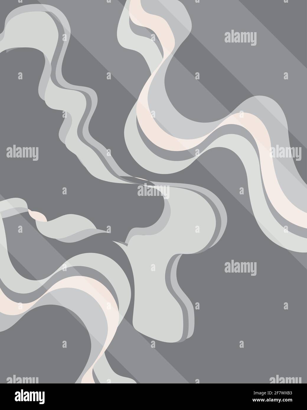 gray marble waves design background Stock Vector Image & Art - Alamy