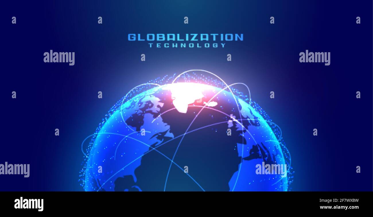 Cyber World Map High Resolution Stock Photography and Images - Alamy