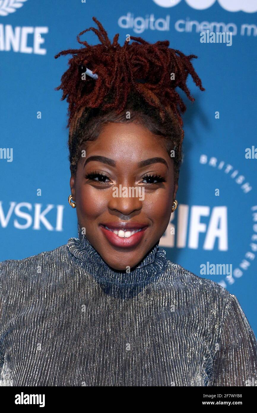 LONDON, UNITED KINGDOM - Dec 02, 2018: Ronke Adekoluejo attends the ...