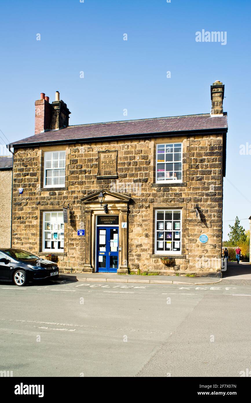 Ex Police Station now Library, Market Square, Masham, North Yorkshire ...