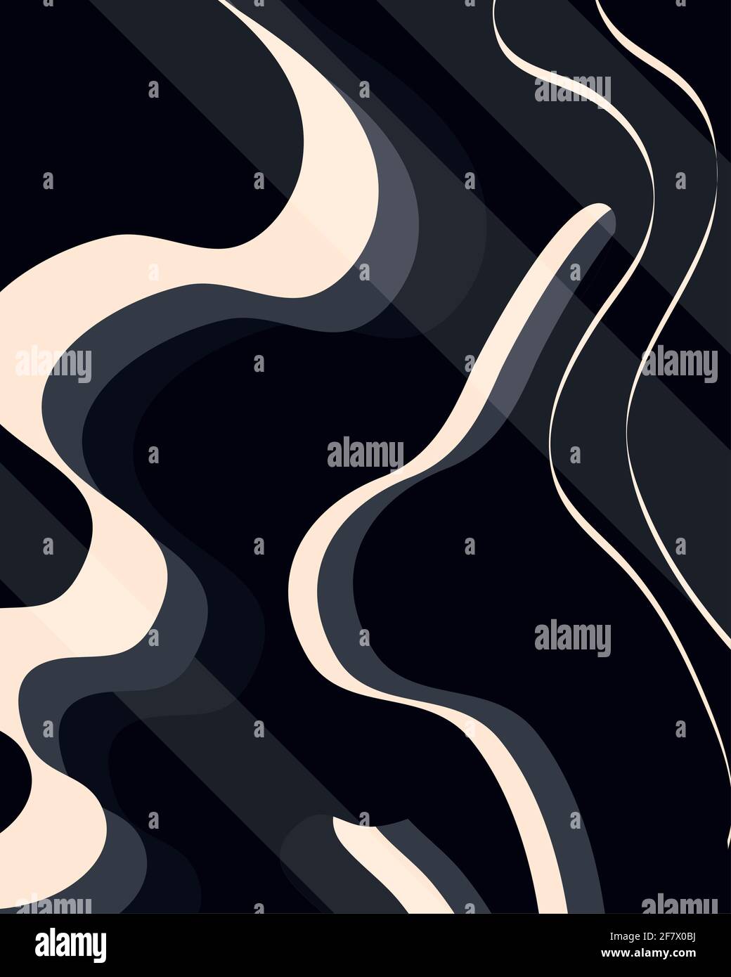 decorative marble wave dark background Stock Vector Image & Art - Alamy