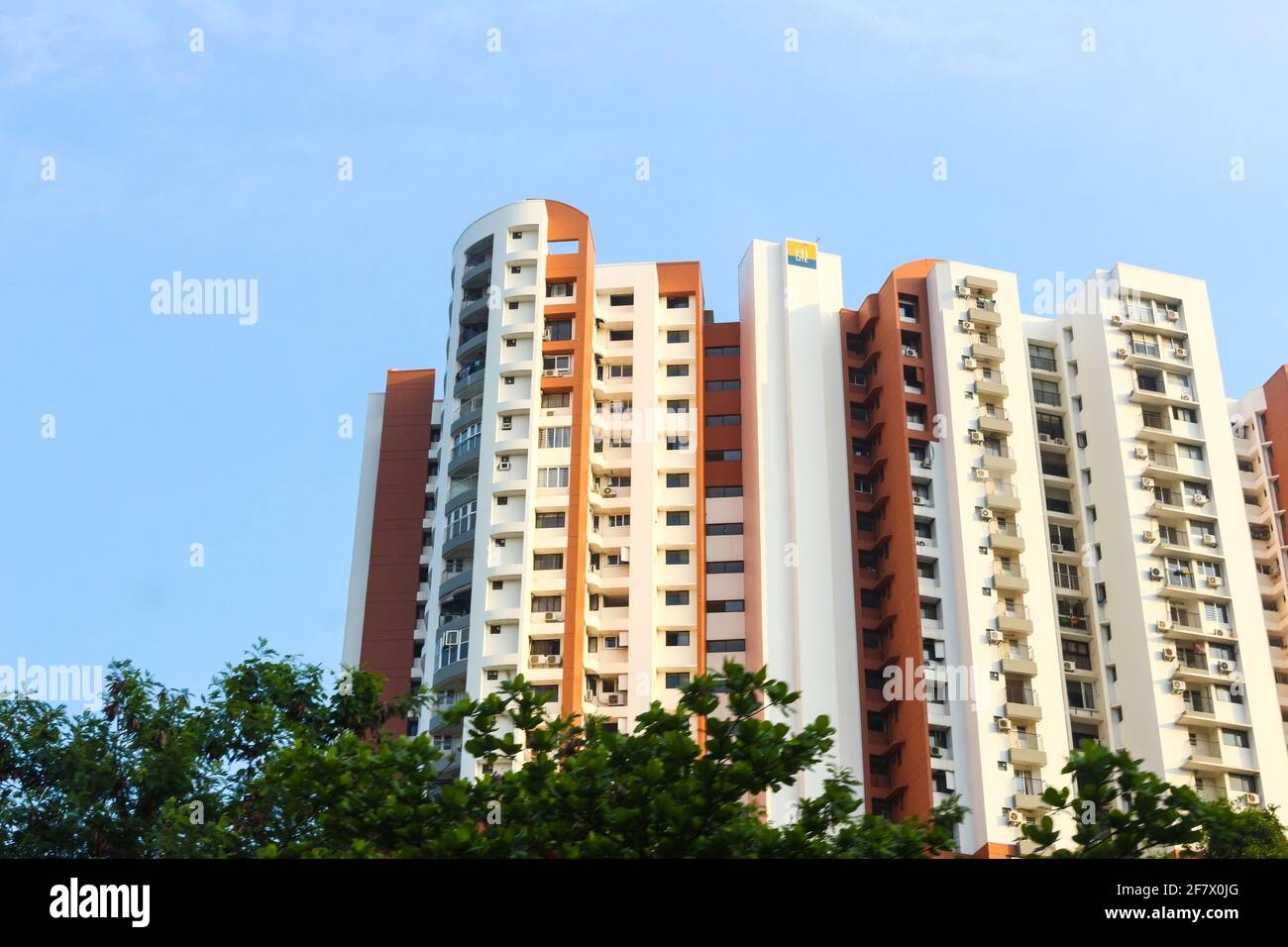 highest building in calicut Stock Photo - Alamy