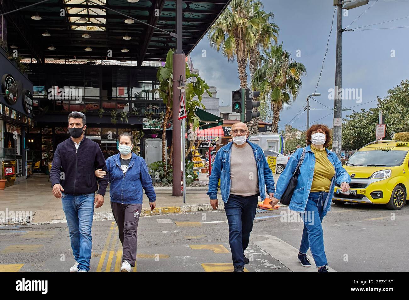 People without face mask will not be allowed to enter crowded streets ...