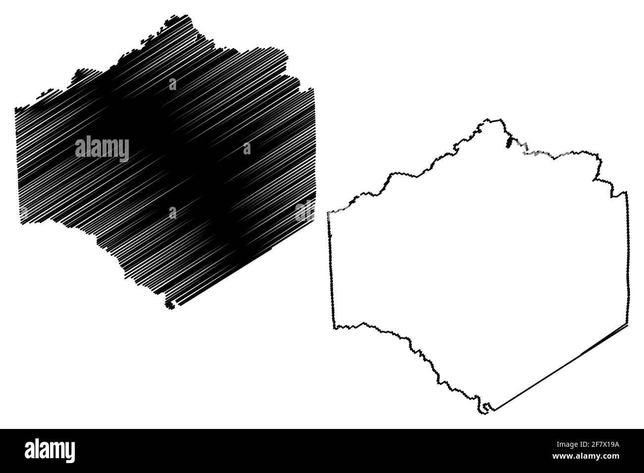 Mckenney map Stock Vector Images - Alamy
