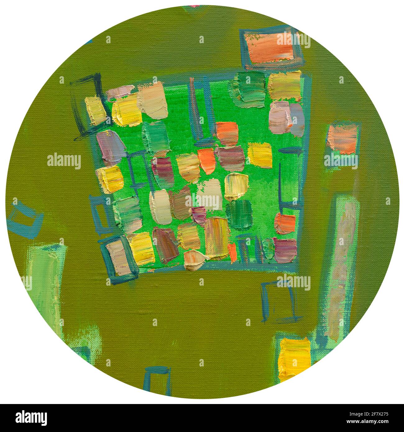 Oil painting handmade Cut Out Stock Images & Pictures - Alamy