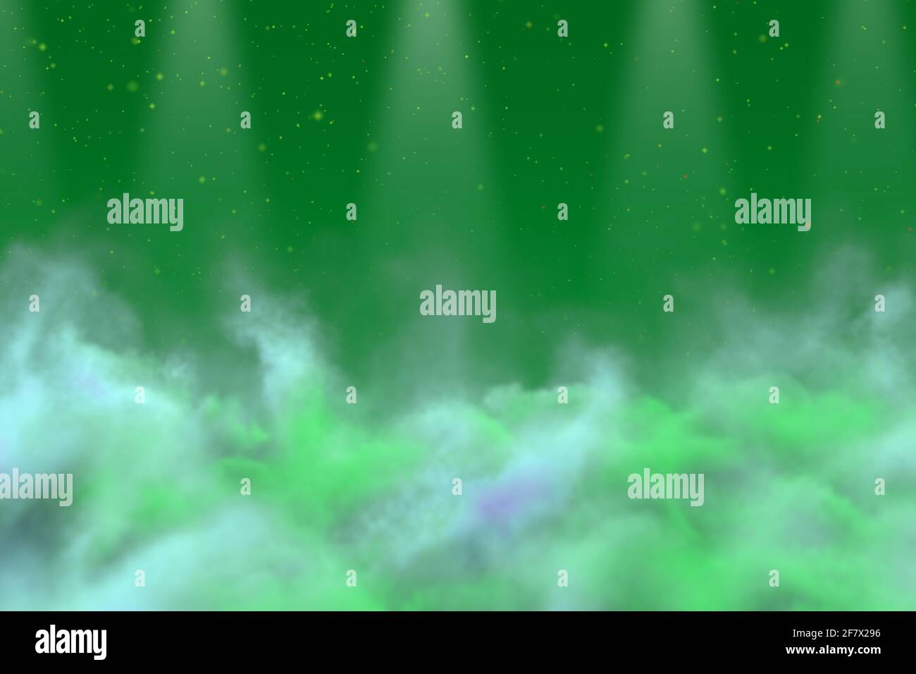 Abstract background creative illustration of magic clouds concept with ...