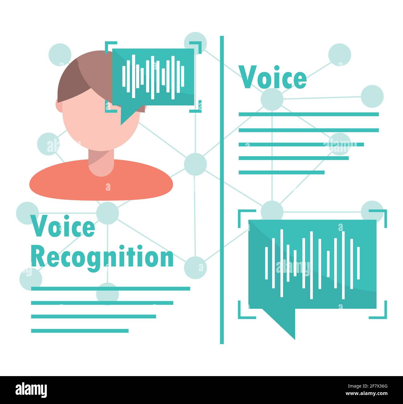 Voice biometry Stock Vector Images - Alamy