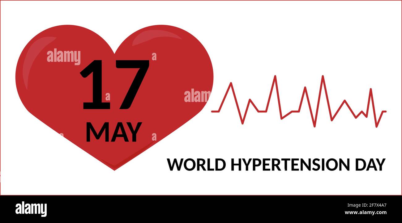 World Hypertension Day, 17th May. Blood pressure control concept ...