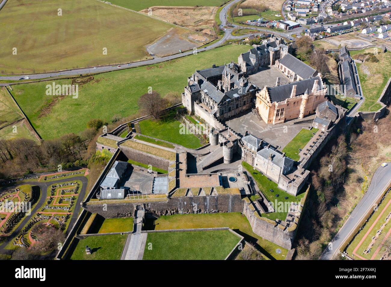 Satellite View Of Castles In Scotland Shetland Castle On Sale For