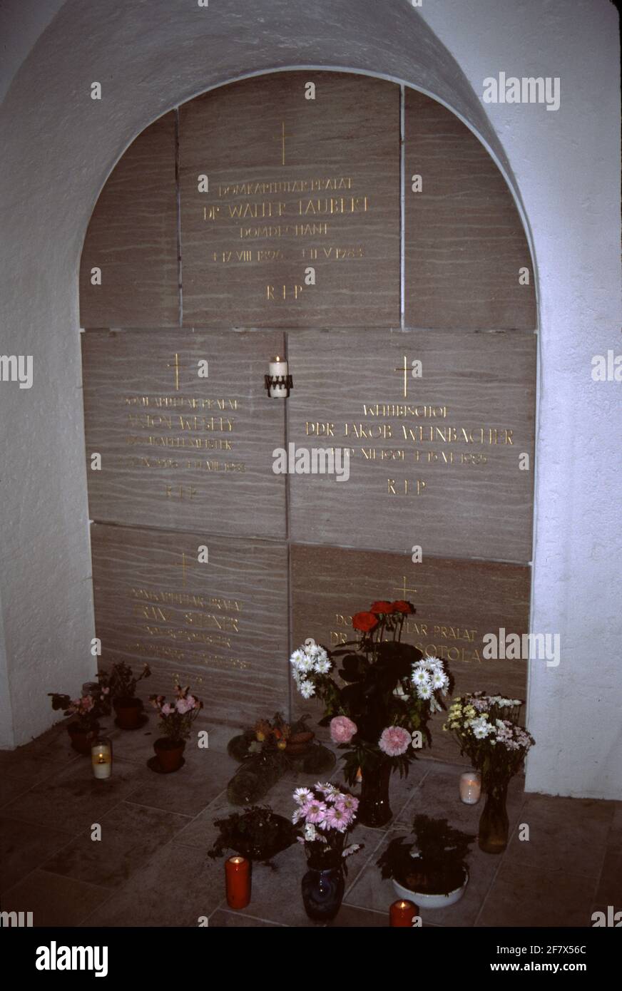 Vienna, Austria. 6/15-16/1990. St. Stephen’s Cathedral. Construction ...