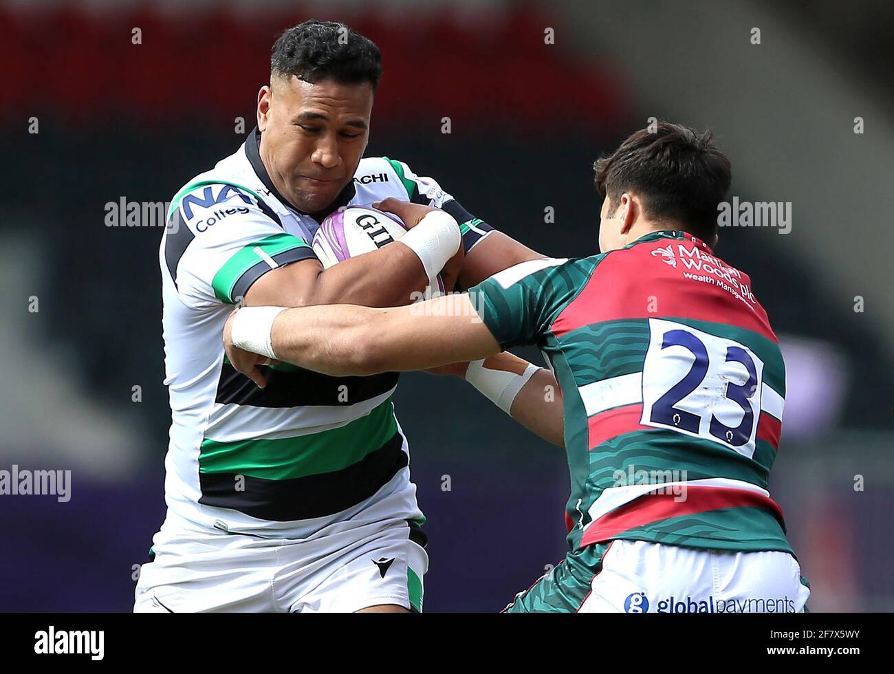 Cooper vuna of newcastle falcons hi-res stock photography and images ...