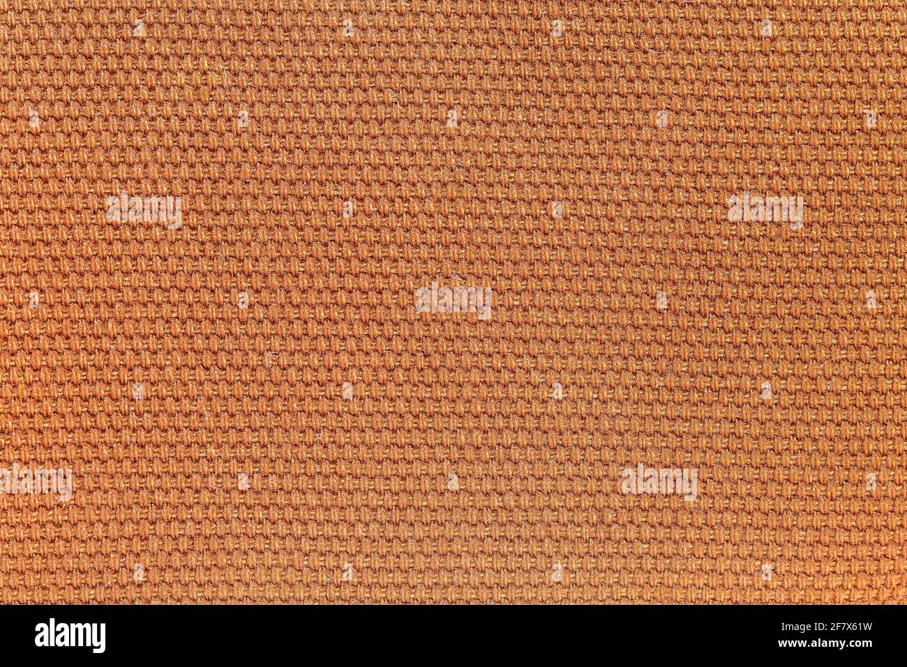 Rustic canvas fabric texture in dark orange woven color Stock Photo - Alamy
