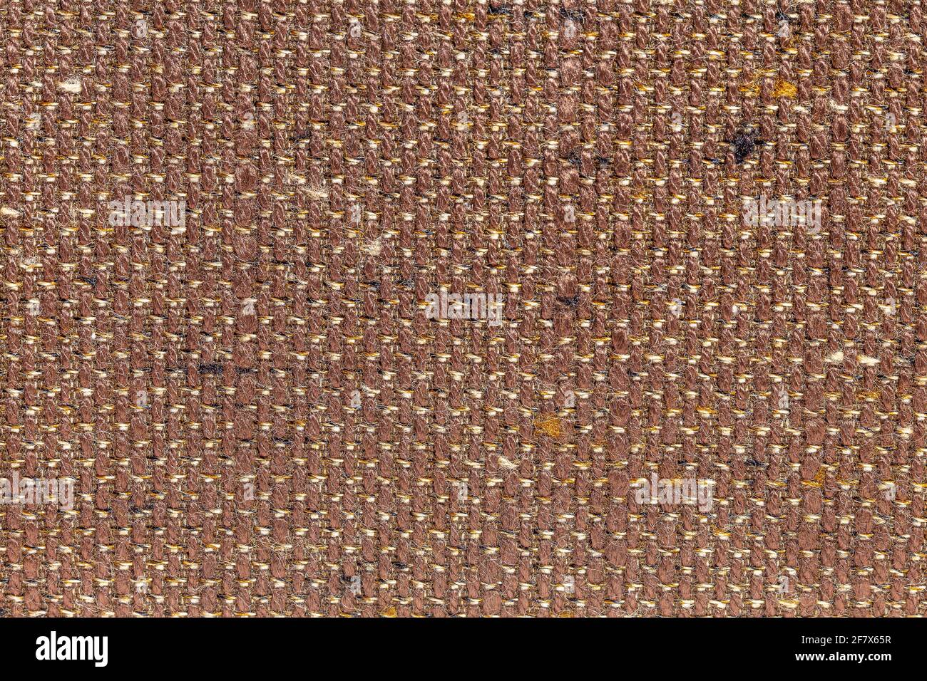 Rustic canvas fabric texture in brown woven color Stock Photo - Alamy