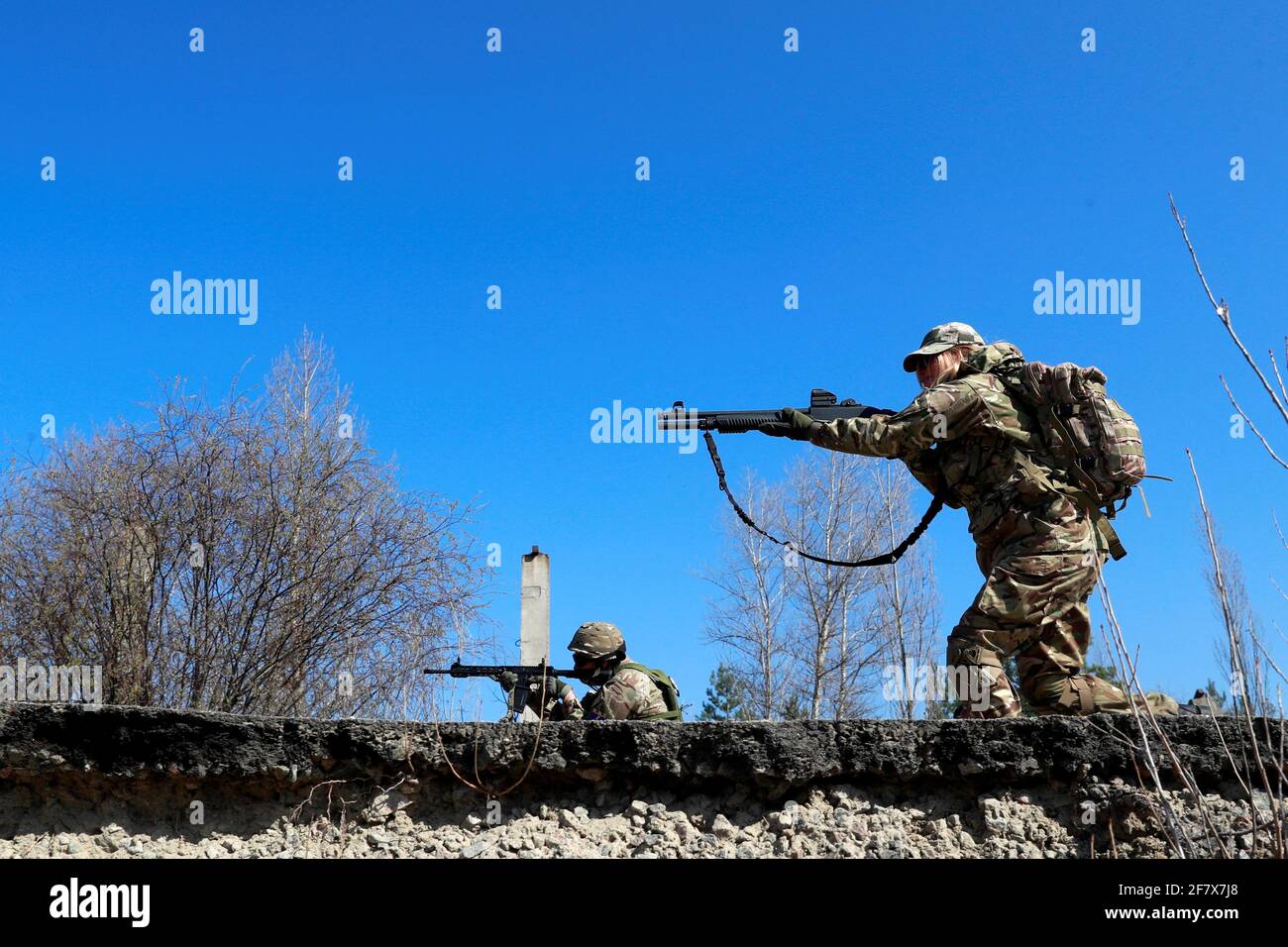 Territorial defence battalion hi-res stock photography and images - Alamy