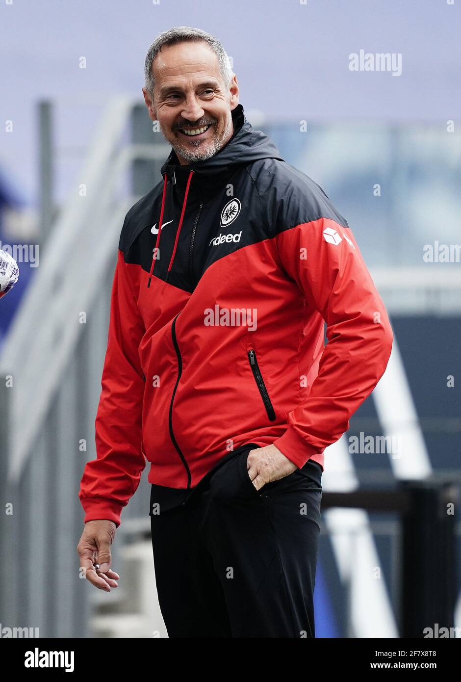 Frankfurt, Deutschland. 10th Apr, 2021. firo 04/10/2021 Football ...