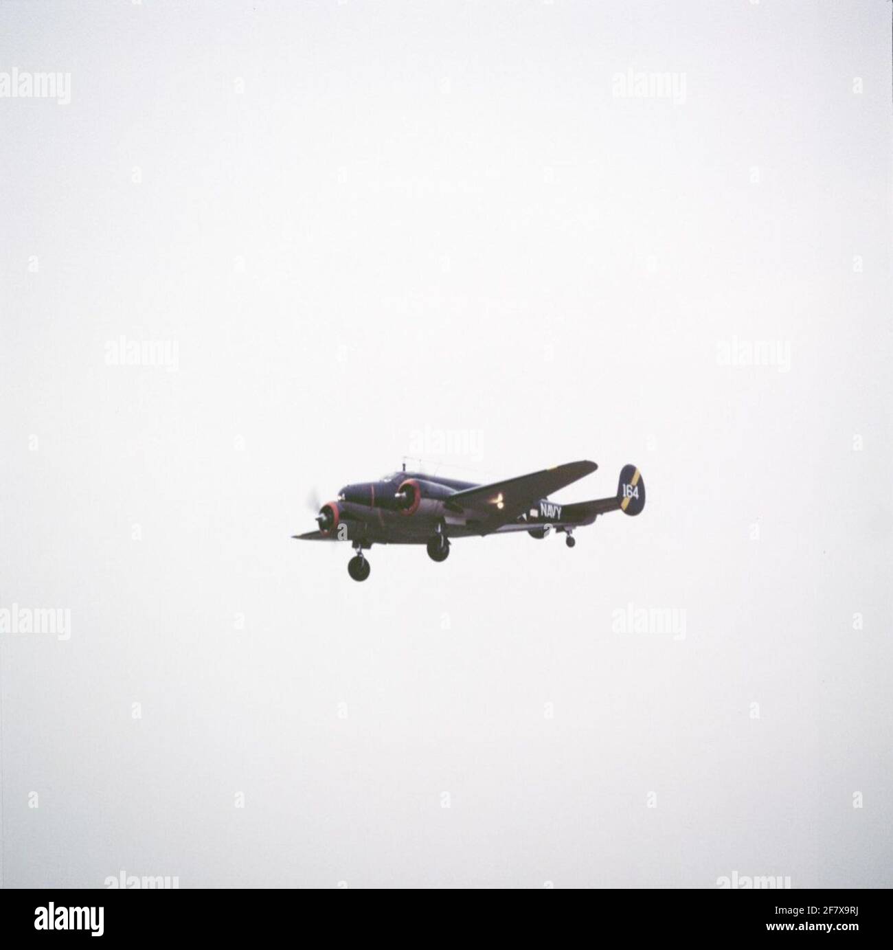 Beech C-45F Expeditor (Beechcraft 18S) in US Navy painting at the ...