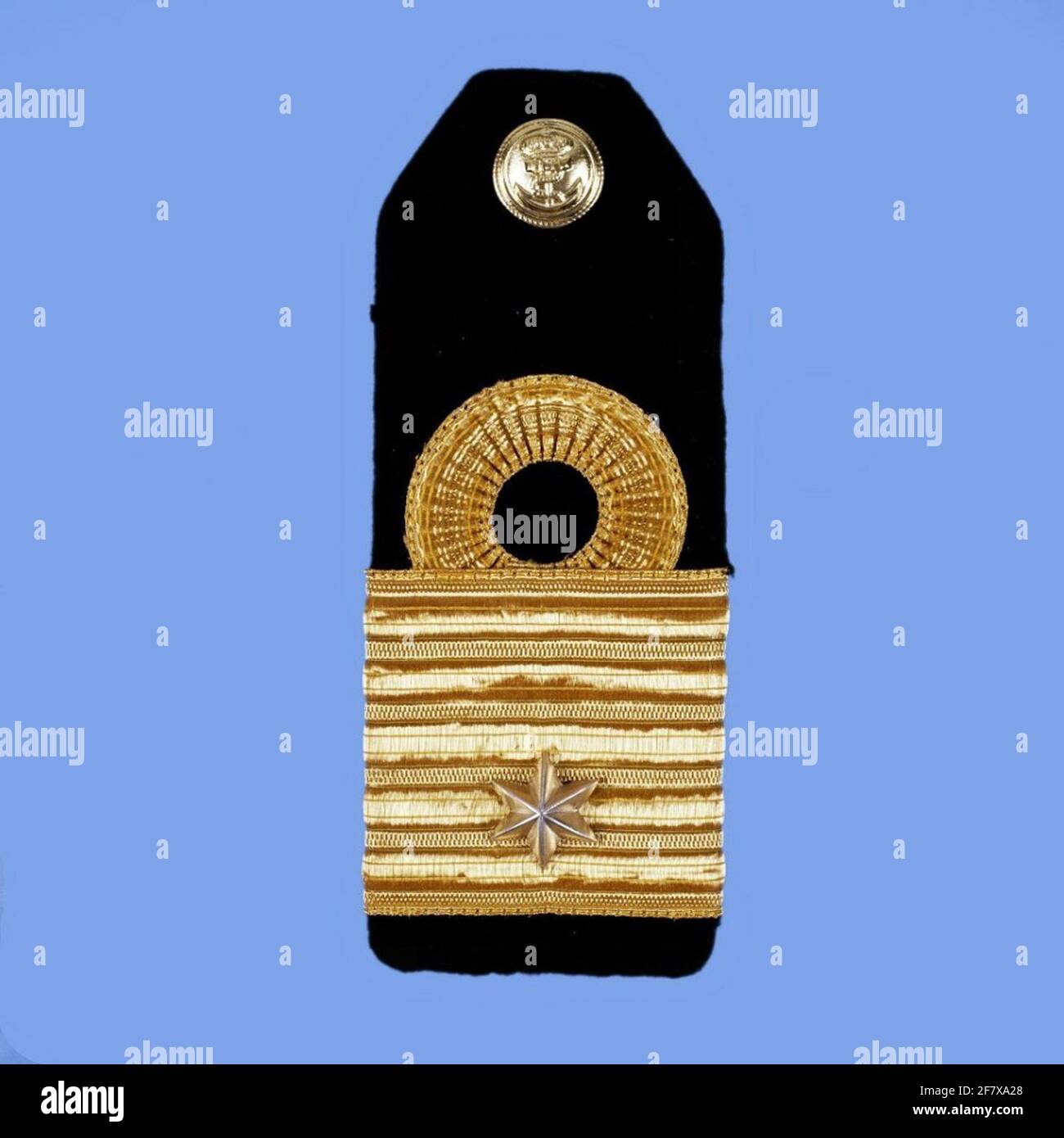 Shoulder palette of a commander (CDR Stock Photo - Alamy
