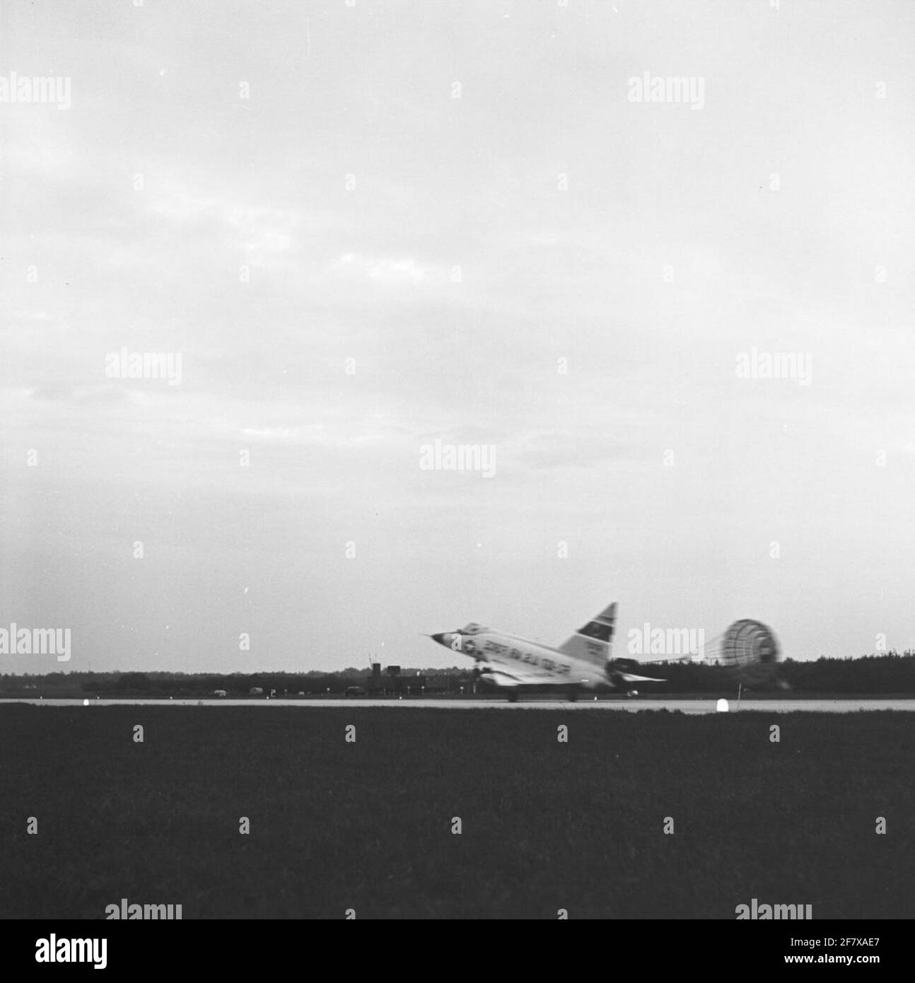 Convair F-102A Delta Dagger from the 32 Tactical Fighter Squadron (TFS ...