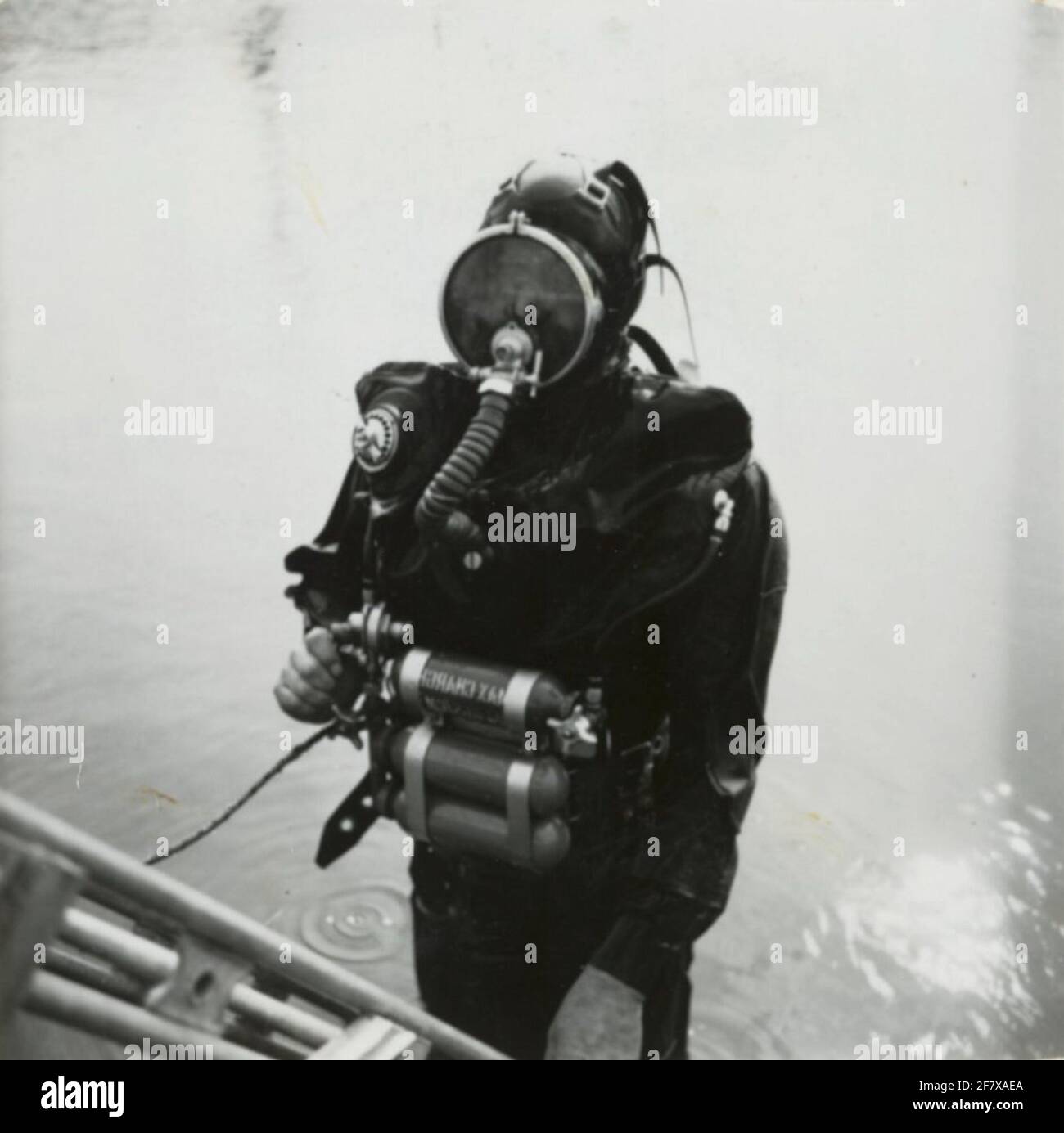Training of divers to the sailing and diver school Stock Photo - Alamy