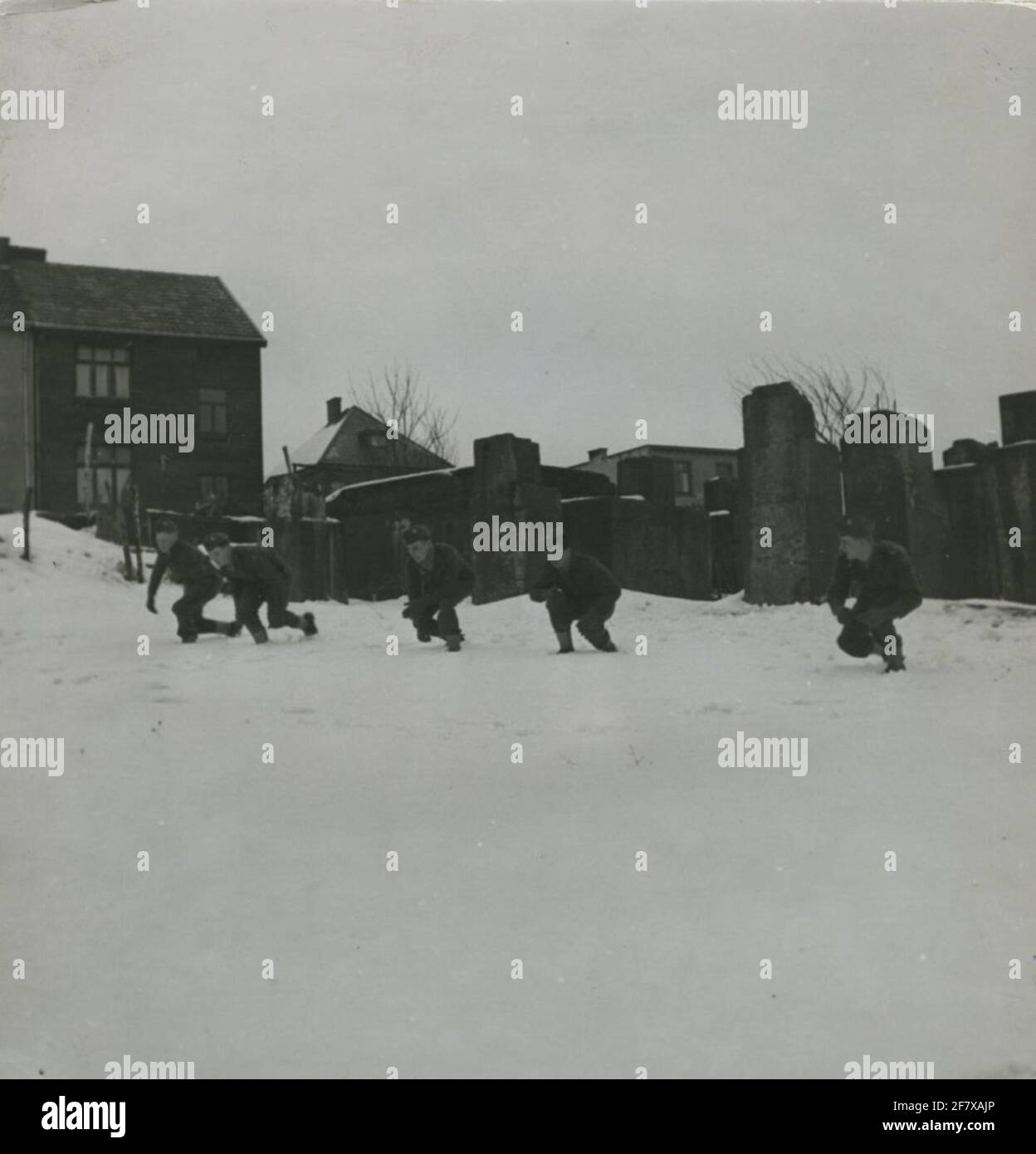 Shock troops from command Limburg / Regiment Limburg during the Second ...
