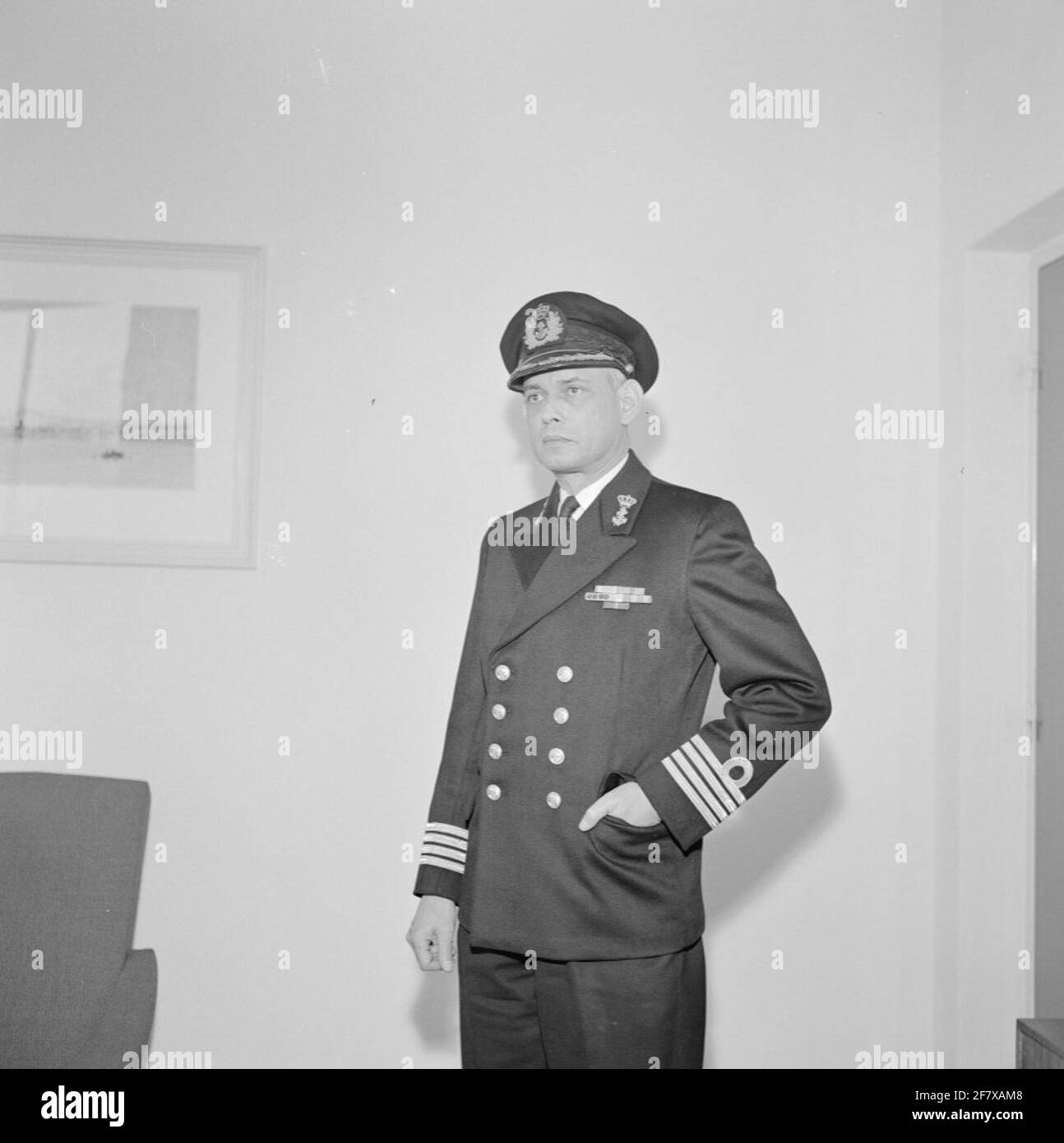 Captain-Ter-Zee (KTZ) C.E. Wolderling. KTZ Wolderling is commander of ...