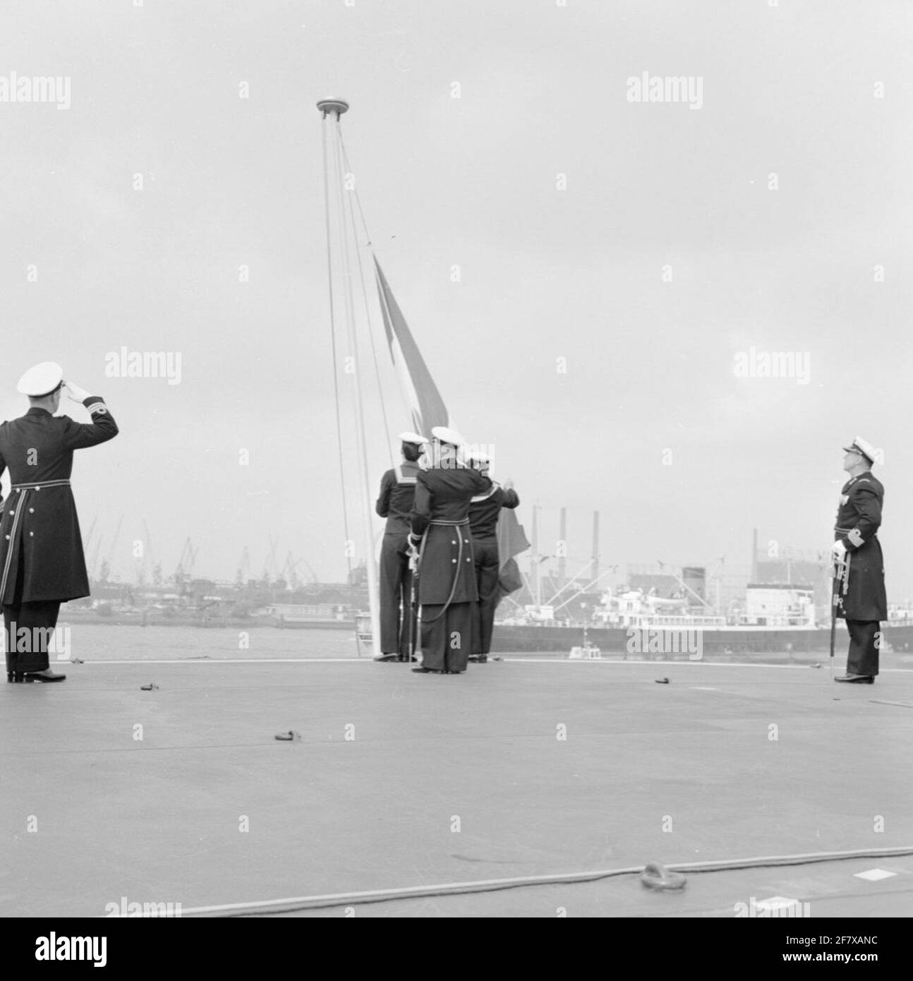 At the Rotterdam Dry Dough Society (RDM) on the Heijplaat in Rotterdam ...