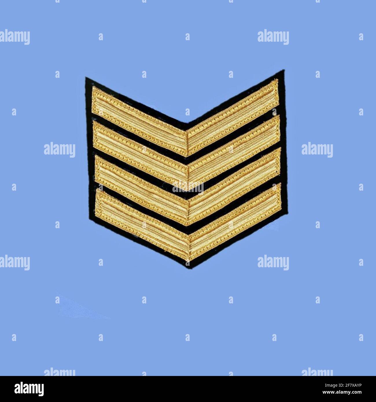 Sleeve logo of a sergeant major (SMJR Stock Photo - Alamy