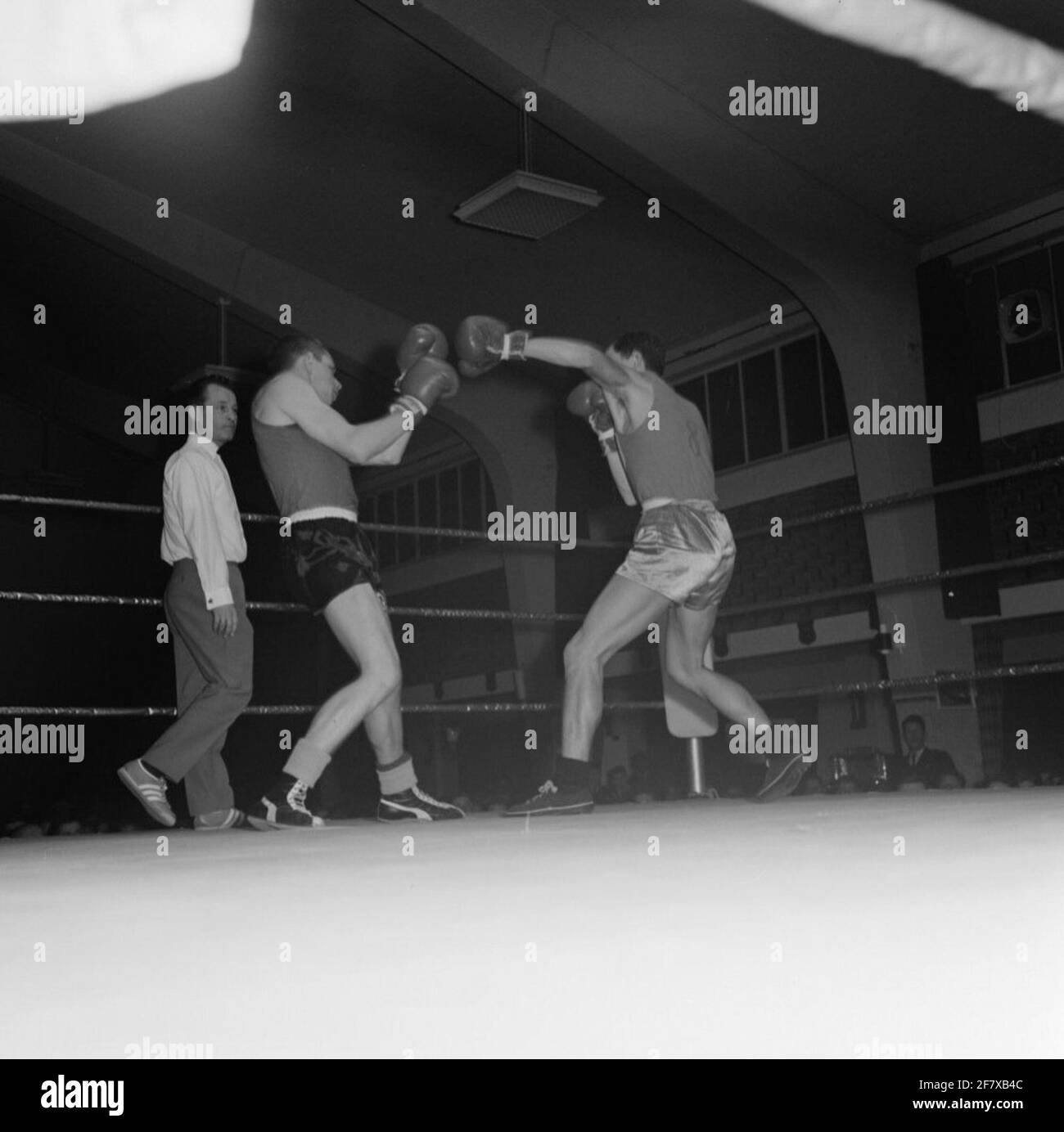 Military boxing championships Black and White Stock Photos & Images - Alamy