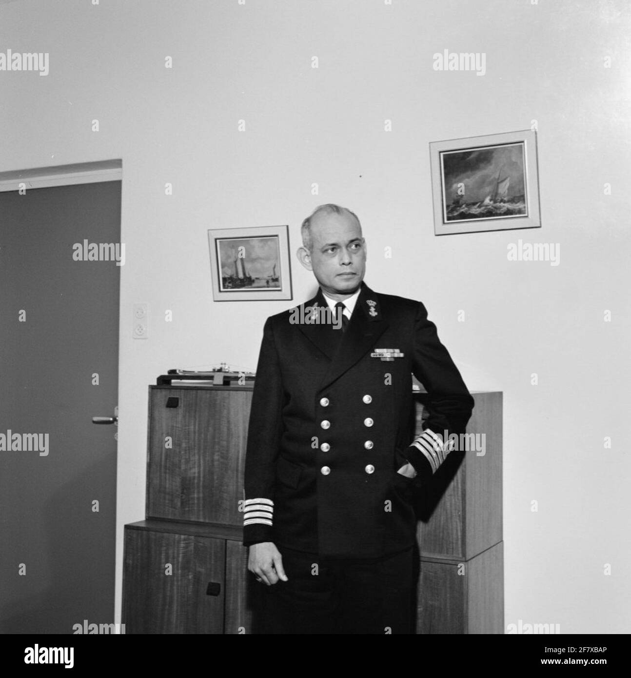 Captain-Ter-Zee (KTZ) C.E. Wolderling. KTZ Wolderling is commander of ...