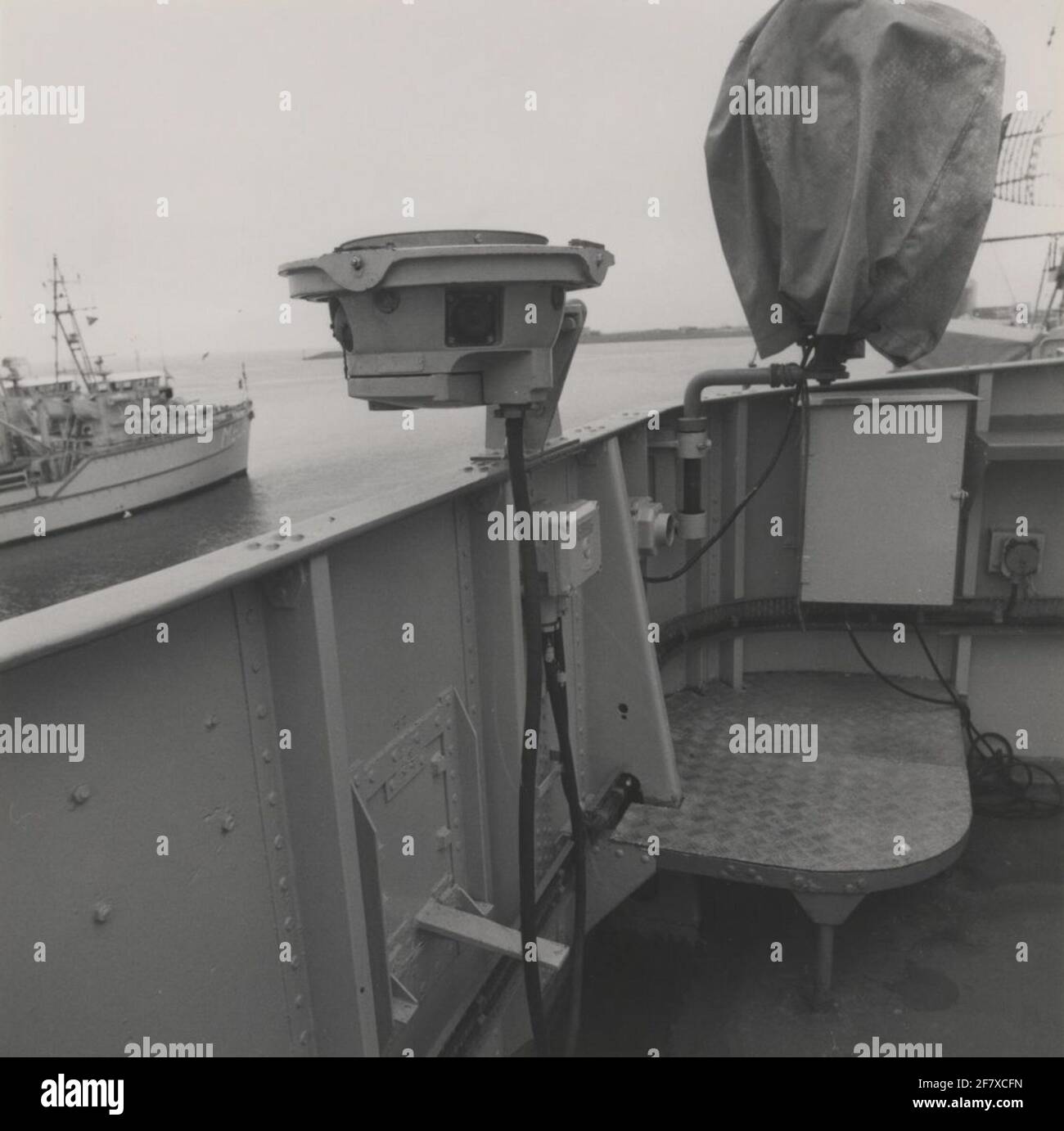 Detail recording B hunter, bridge with daughter pump bag Stock Photo ...