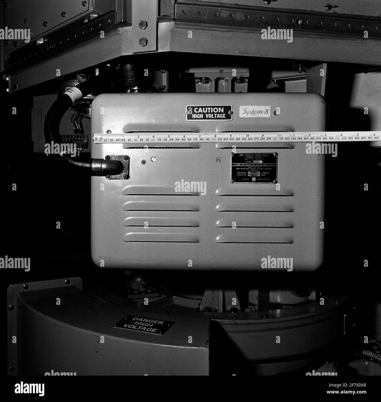 Components from the CWI radar installation (Continuous Wave ...