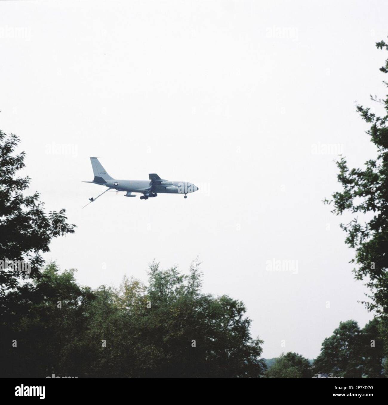 Boeing KC-135 Stratotanker flying above Soesterberg Stock Photo - Alamy