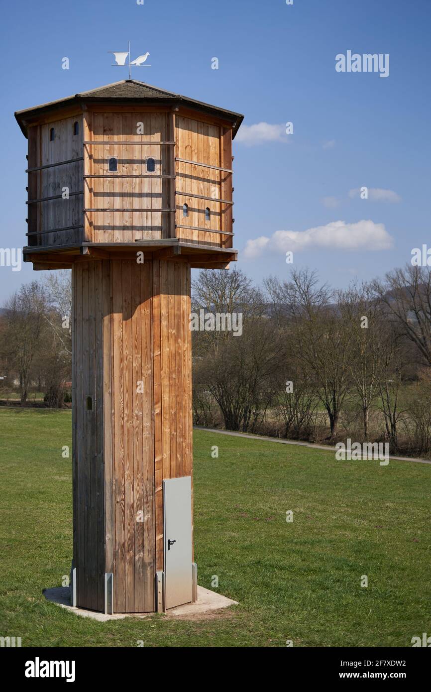 Wooden pigeon tower hi-res stock photography and images - Alamy